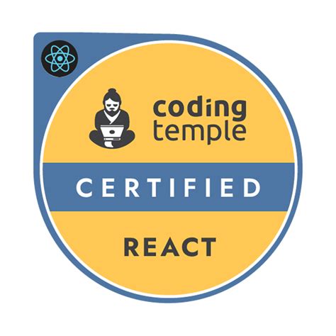 React Certified Credly