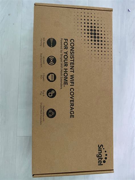 BNIB Singtel WIFI Mesh Extenders Computers Tech Parts Accessories Networking On Carousell