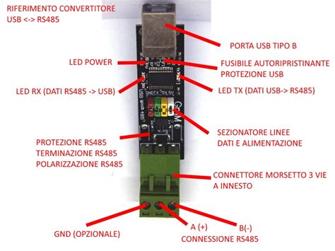 Self Powered USB RS485 Converter With Automatic Switching