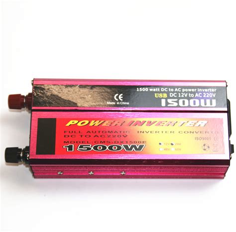 1500w Dc To Ac Corrected Sine Wave Inverter Inverter Universal Solar Dual Input Inverter For