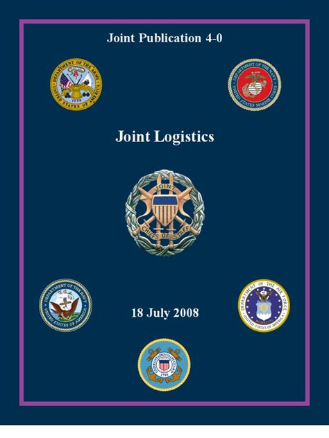 Joint Logistics Pdf Logistics Supply Chain