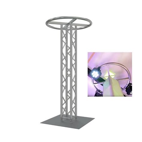 핫 세일 알루미늄 Dj 이동 헤드 조명 바 스탠드 사각 트러스 토템 판매