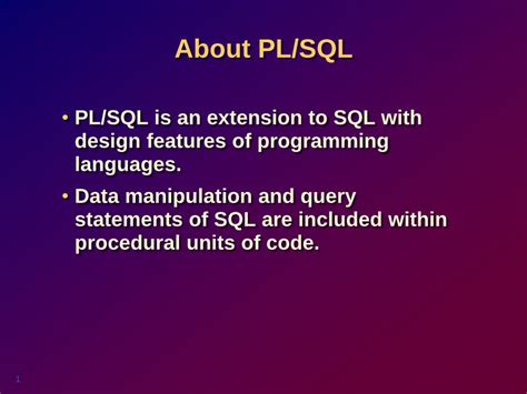 pdf pl sql is an extension to sql with design features of dokumen tips