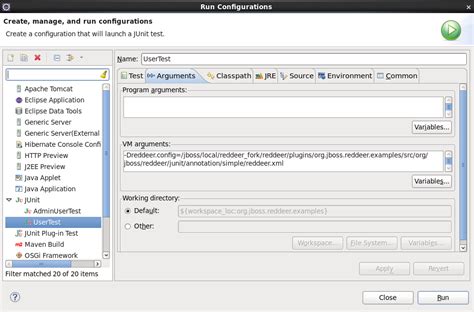 creating complex test configurations with red deer dzone devops
