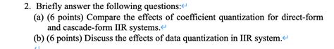 Solved 2 Briefly Answer The Following Questions A 6 Solved 2 Briefly Answer The Following Questions A 6