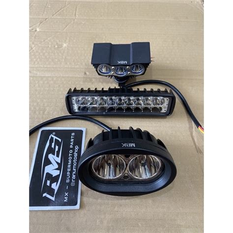 Jual Lampu Sorot Led Universal Lampu Sorot Motor Trail Supermoto Shopee Indonesia