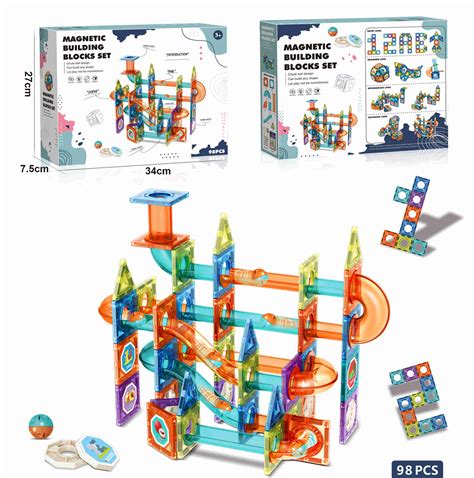 Big Size Magnetic Building Blocks Construction Designer Set Magnets
