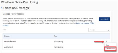 How To Manage Indexes With Your Account Manager