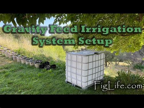 Diy Gravity Feed Drip System