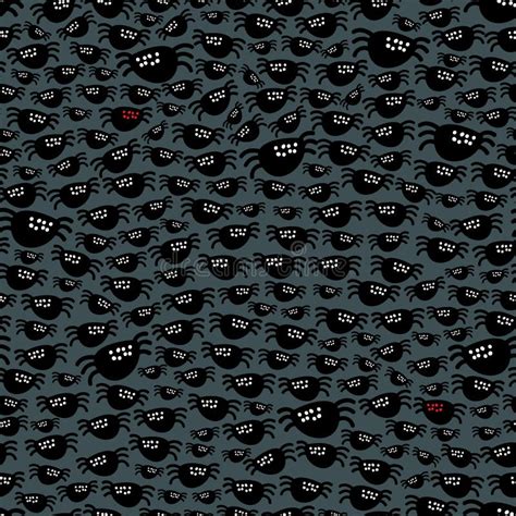 Spider Web Seamless Pattern Stock Vector Illustration Of Background Autumn 39914245