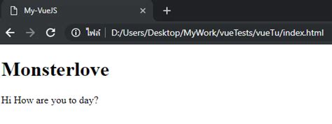 มาใช้งาน vue js ง่ายๆ ฉบับไม่ต้อง npm i แบบ cdn by dachawat fangnok