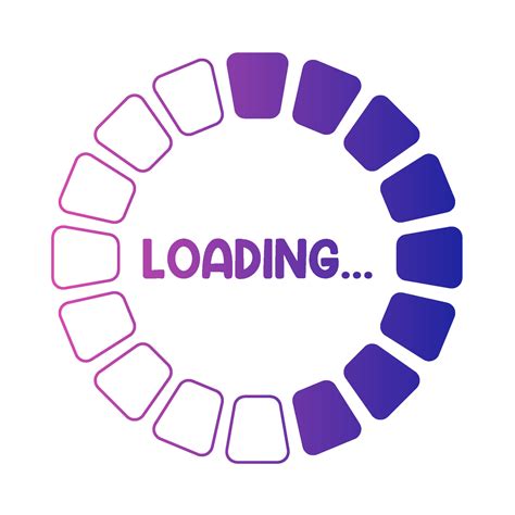 Circular Loading Illustration Vector Art At Vecteezy