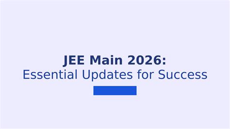 JEE Main Rank Vs College Your Ultimate Guide To Admission Chances