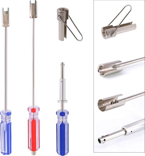 Glarks 4pcs 11 And 7 Professional Bnc And F Connector Extraction