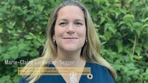 Marie Claire Cordonier Segger 2022 New Rsc Fellow University Of Cambridge Youtube