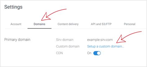 Serve Cdn Images From Your Own Custom Domain Sirv Help Center