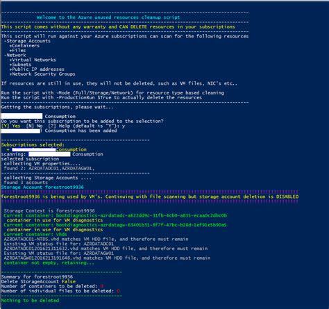 unused azure resource cleanup