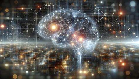 Premium Photo Neural Interface Abstract Digital Grid Mimicking The Complexity Of Neural