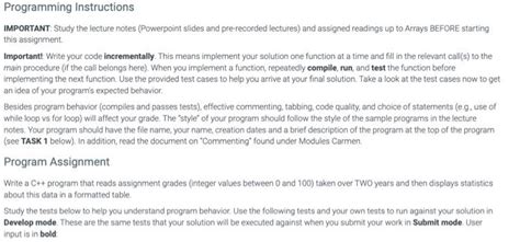 Solved C Do Not Use Vectorsdo Not Do While Loops Do Not