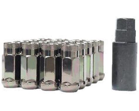 Wheel Mate Monster Open End Lug Nut Set Of 20 Chrome 14×150