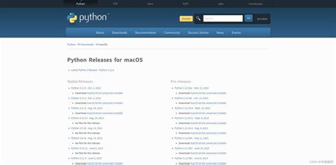 Python针对MAC OS X安装 python macos pkg CSDN博客