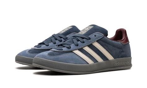 Adidas Gazelle Indoor Crew Navy Burgundy Royal Style