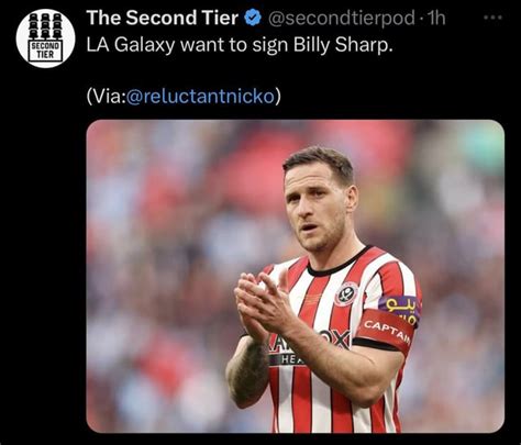 Billy Sharp To Galaxy Rlagalaxy