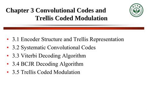 pdf chapter 3 convolutional codes and trellis coded modulation coding