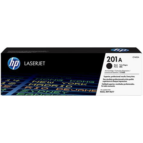 HP CF400A Black Original LaserJet Printer Toner Cartridge