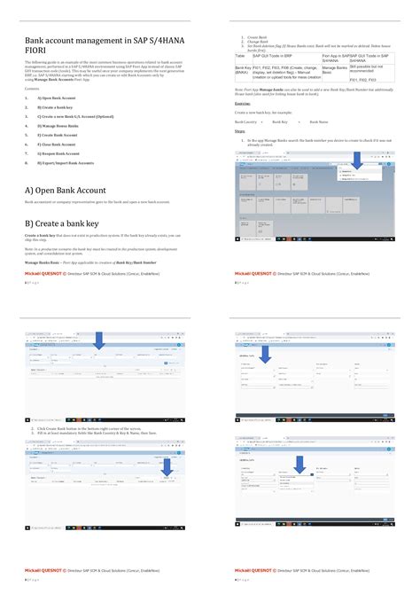Bank Account Management In SAP S HANA FIORI SAP Community