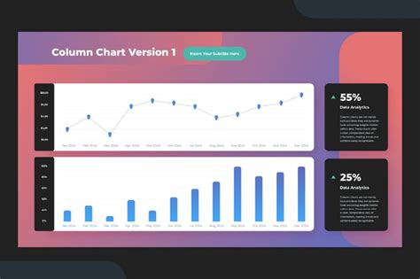 Column Bar Chart Infographic Template Infographics Ft Infographic