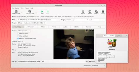 handbrake 1 8 released with gtk4 ui ffv1 encoder more omg ubuntu