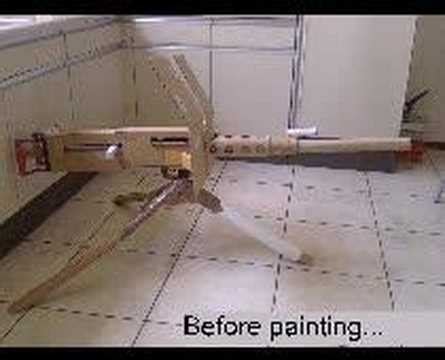 Homemade Heavy Machine Gun Youtube