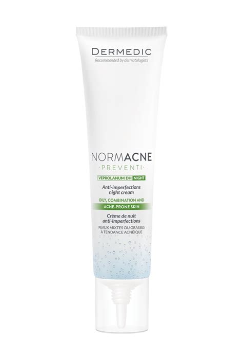 DERMEDIC NORMACNE регулиращ и изглаждащ нощен крем 40ml DM-142-01 | Subra