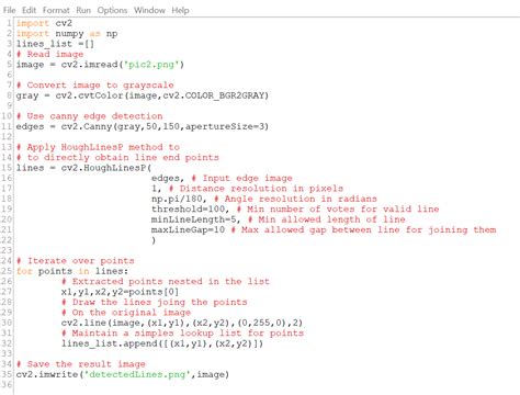 Solved File Edit Format Run Options Window Help 1 Import Cv2