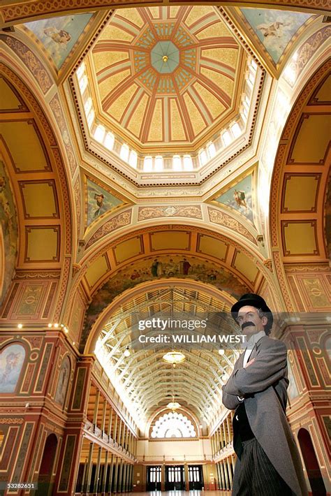 Bernard Caleo Inspects The Ceiling Of The Dome In Melbournes Royal News Photo Getty Images