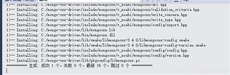 windows下vs2017编译mongodb c、c api bsoncxx 编译 csdn博客