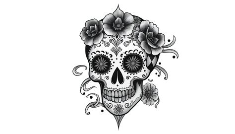 50 Day Of The Dead Tattoo Ideas Sugar Skulls La Catrina And Memorial