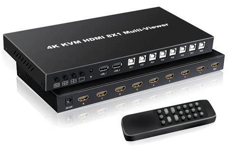 K KVM HDMI X Multiviewer At Piece Active HDMI Splitter In