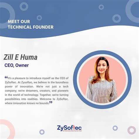 Zill E Huma On Linkedin Ceozysoftec Ceomindset Ceomillionaires Ceowomen Founderoftechcompany