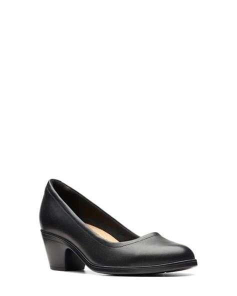 Clarks Emily 2 Ruby Pump In Black Lyst