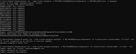 how to connect database with tryton server system administrator tryton discussion