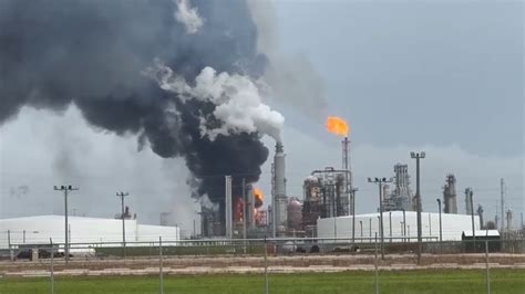 Fire Breaks Out Monday At Marathon Oil Refinery In Texas City