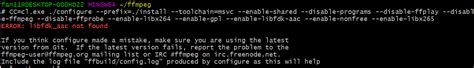 ffmpeg源码编译（windows篇） ffmpeg windows 编译 csdn博客