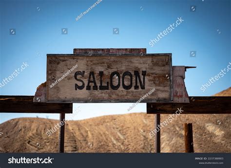 Wild West Saloon Sign
