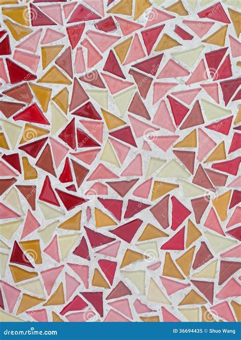 Mosaic Tiles Background Pattern Stock Illustration Illustration Of Glass Geometric 36694435