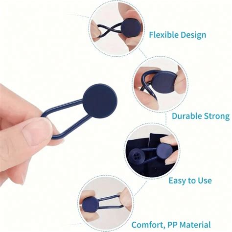6 expansion buttons for extending jeans collar seamless instant