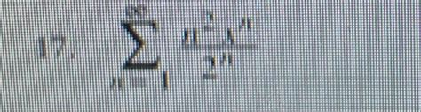 Solved In The Following Exercises Find The Radius Of Chegg