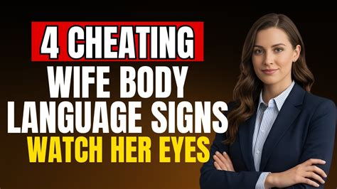 4 Cheating Wife Body Language Signs Watch Her Eyes Youtube