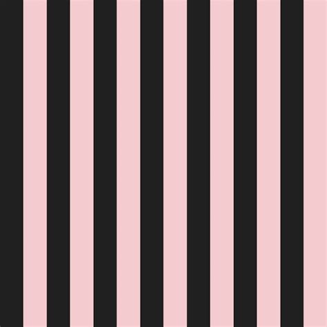 Pink And Black Striped Wallpaper Happywall